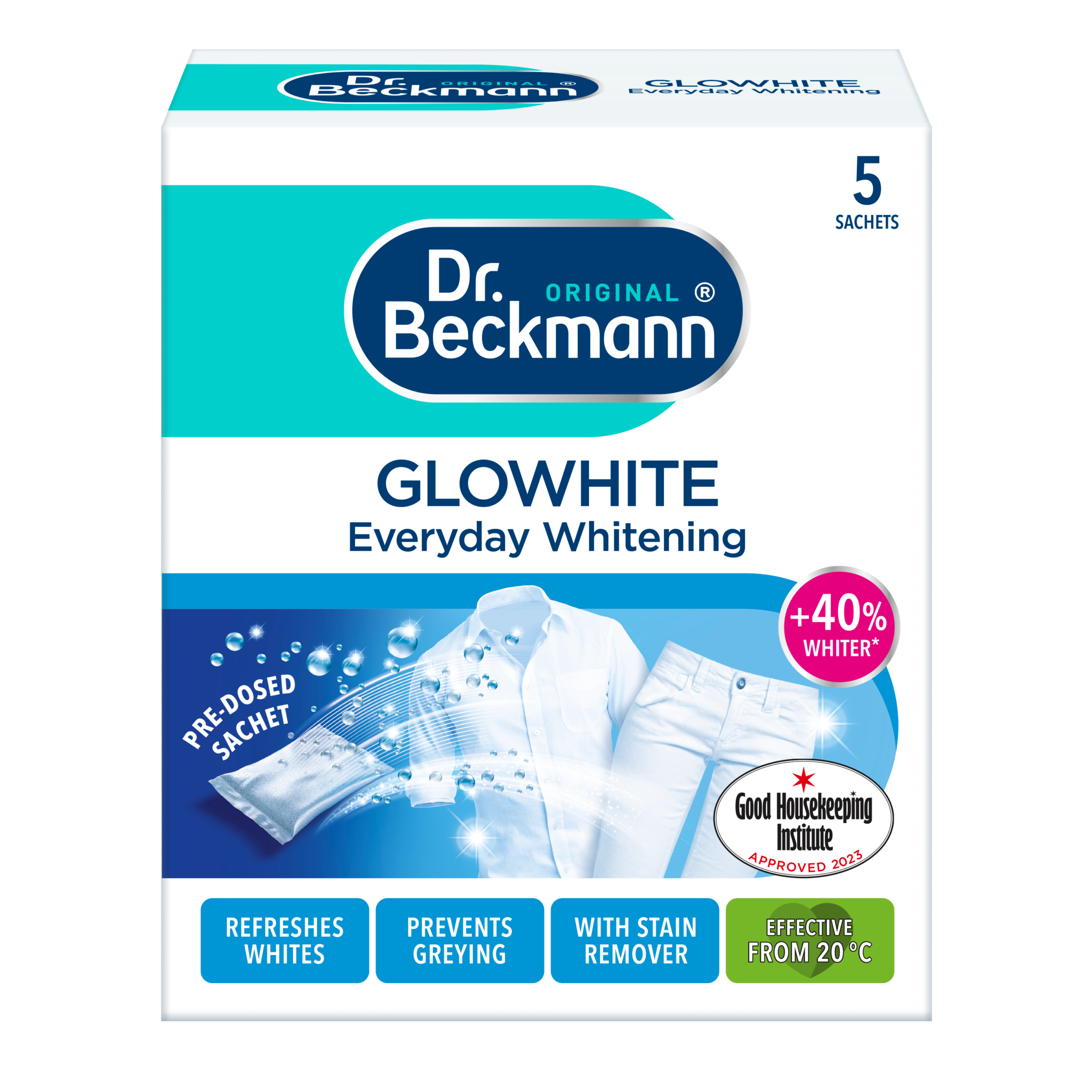 Glowhite 5 x 40g - Dr. Beckmann