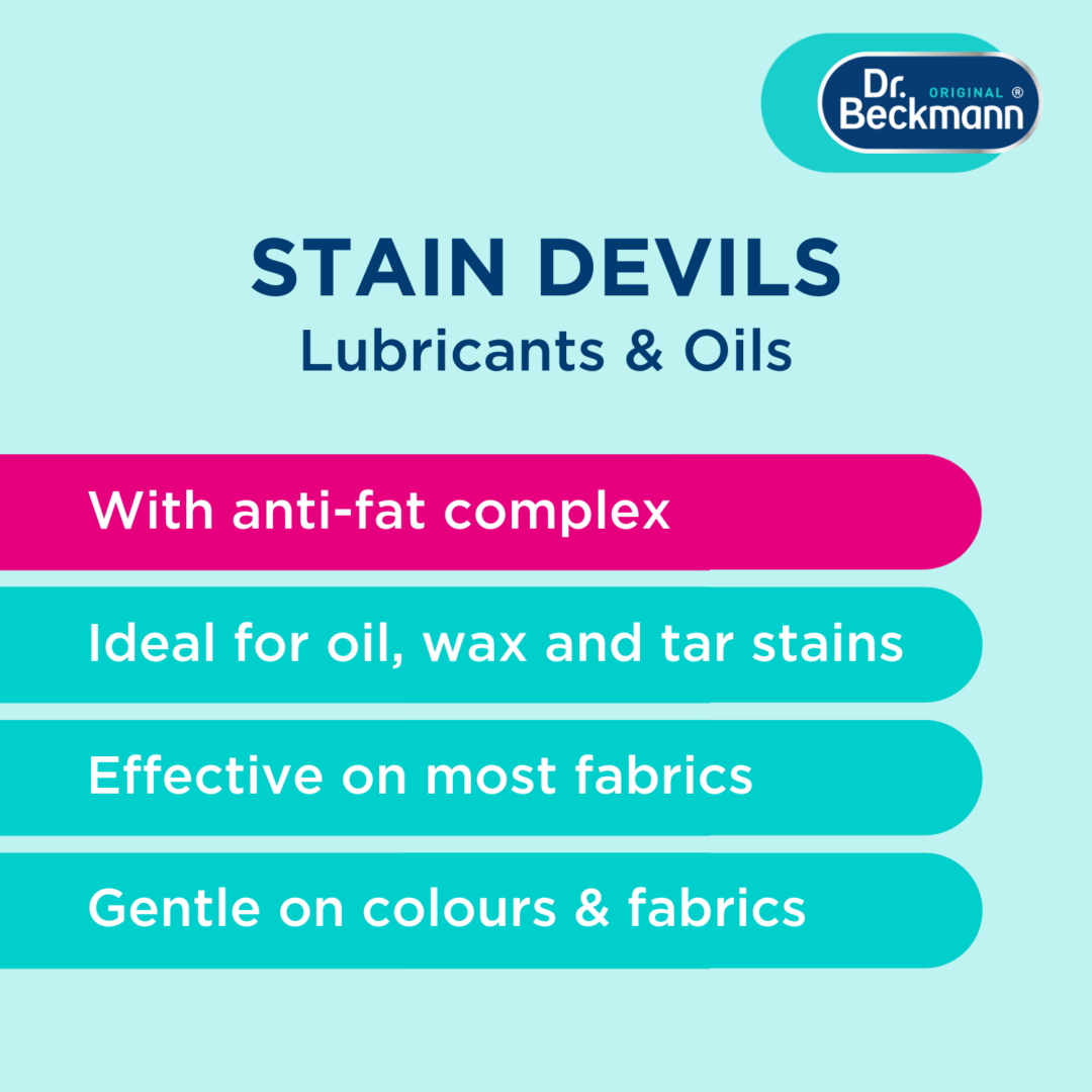 Stain Devils - Lubricants and Oils 50ml - Dr. Beckmann