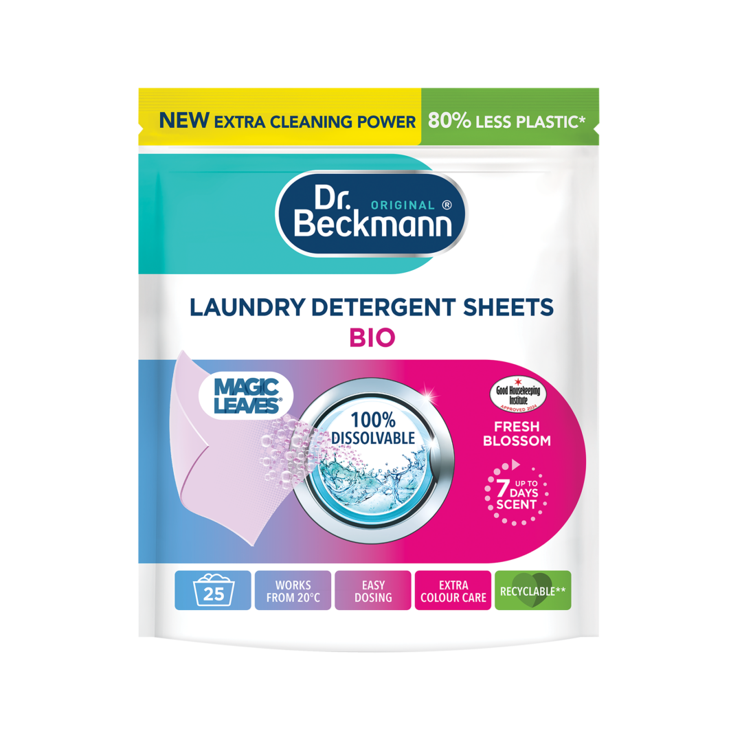Magic Leaves Laundry Detergent Sheets BIO – Fresh Blossom - Dr. Beckmann